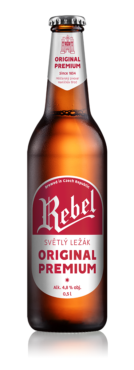 Rebel Original Premium 12° 0,5 l sklo od 22 Kč - Zbozi.cz