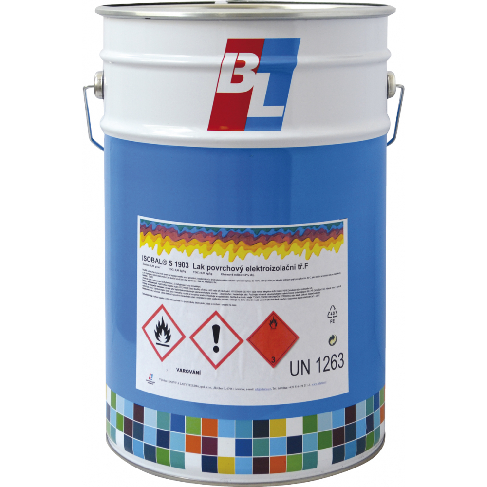 Isobal S1903 lak povrchový elektroizolační třídy F 15 kg od 6 599 Kč ...