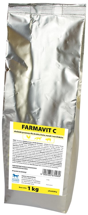 Vetos-Farma Farmavit C 1 kg od 673 Kč - Zbozi.cz