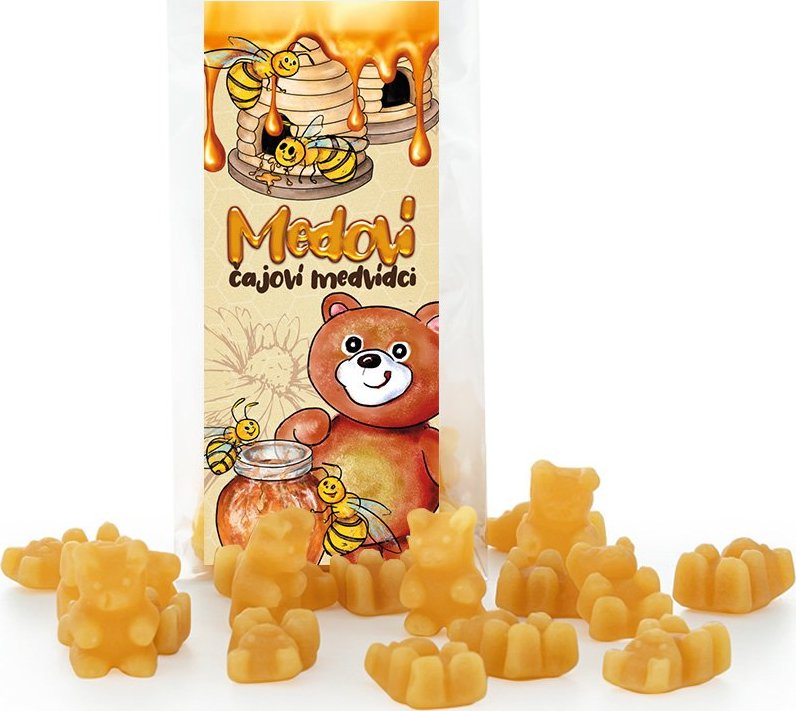 Lipoo Čajoví medvídci s medem 50 g od 58 Kč - Zbozi.cz