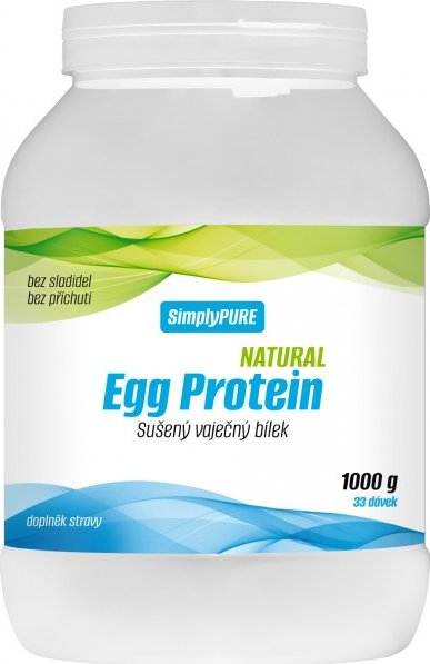 Simply Pure Sušený vaječný bílek 1000 g natural - Zbozi.cz