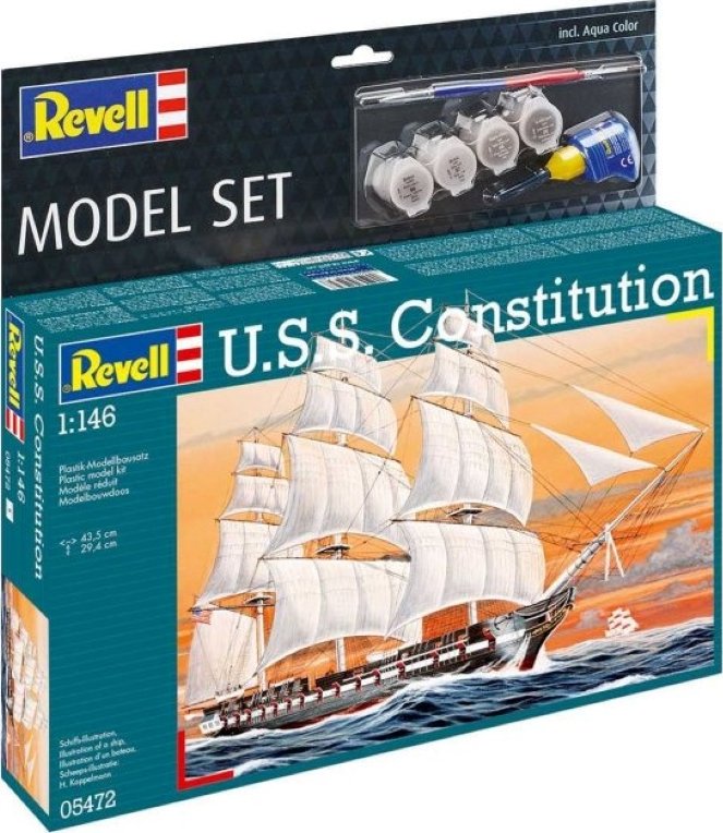 Revell USS Constitution 1:146 - Zbozi.cz