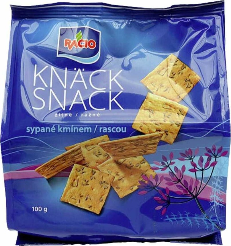 Racio Knäck Snack 100 g s kmínem - Zbozi.cz