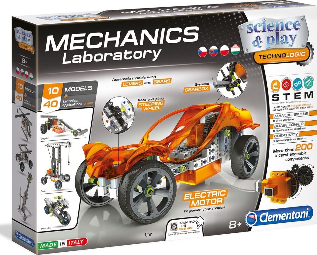 Clementoni Mechanická laboratoř 250 dílků od 577 Kč - Zbozi.cz