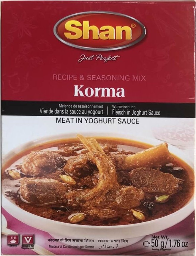Shan Korma 50 g od 32 Kč - Zbozi.cz