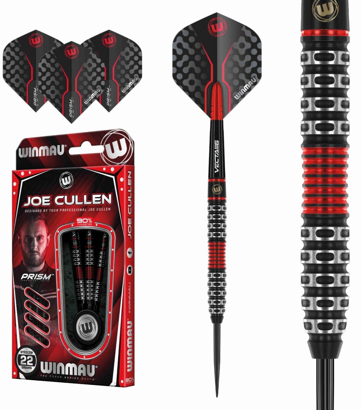 Winmau Joe Cullen S.E. Steel 22 g od 1 569 Kč - Zbozi.cz