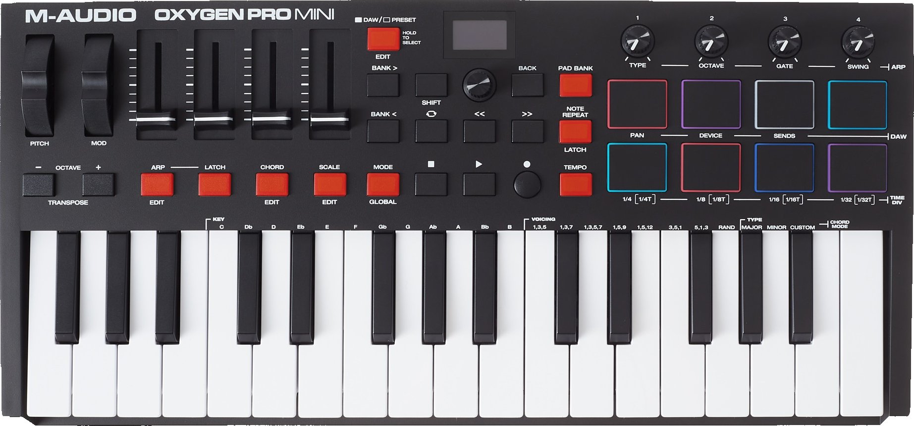 M-Audio Oxygen Pro Mini od 2 218 Kč - Zbozi.cz