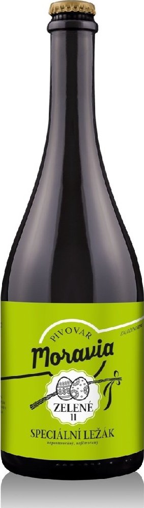 Pivovar Moravia Zelená 11° speciální ležák 0,75 l - Zbozi.cz
