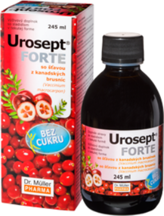 Dr. Müller Urosept Forte bez cukru 245 ml - Zbozi.cz