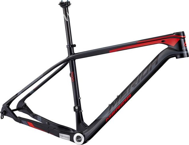 Merida Bikes Seven 7000 Silk Ud rám Signal Red/Dark Grey 2015 18,5 ...
