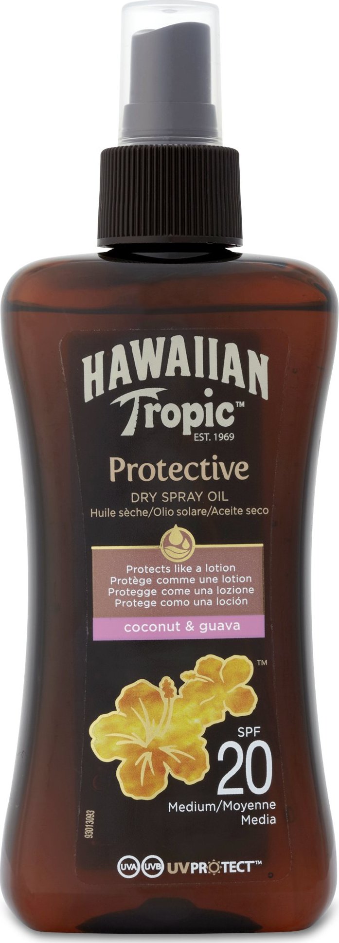 Hawaiian Tropic Dry Spry Oil Coconut & Guava SPF20 200 ml od 259 Kč ...