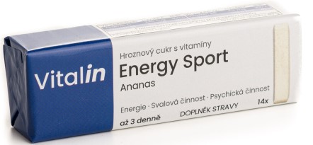 Vitalin Energy Sport ananas 14 tbl. - Zbozi.cz