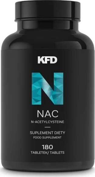 KFD Nutrition NAC N-acetylcystein 250 mg 180 tbl. - Zbozi.cz