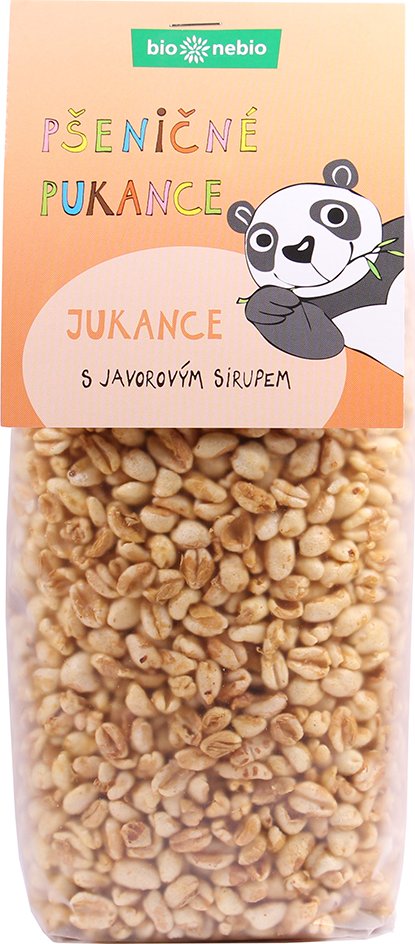 bio nebio Pšeničné pukance Jukance s javorovým sirupem BIO 130 g od 50 ...