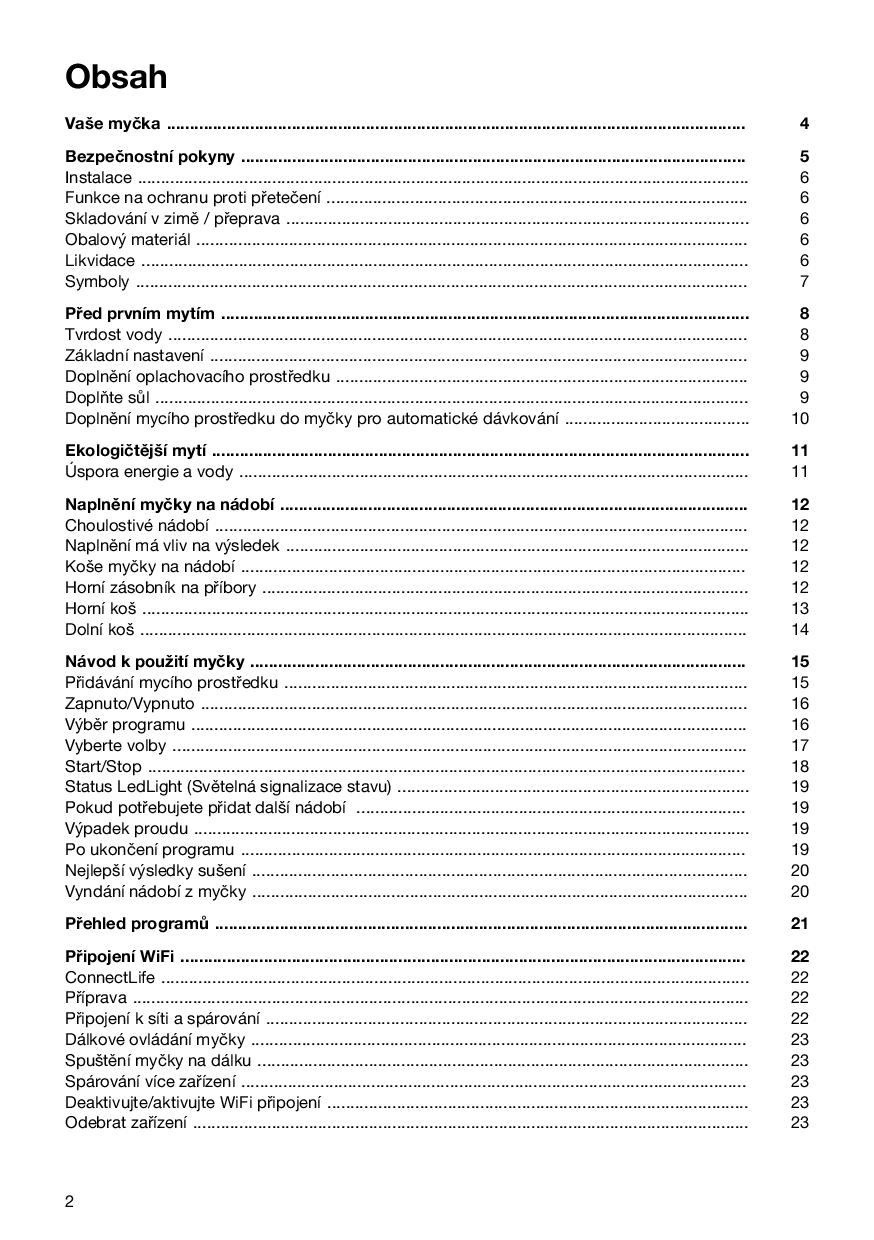 Návod k použití Gorenje GV693C60UVAD - Zbozi.cz