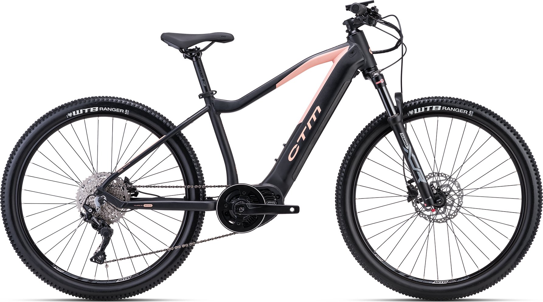 CTM Ruby Pro 17,5 Ah 27,5" matně černé/růžové 2023 M - Zbozi.cz