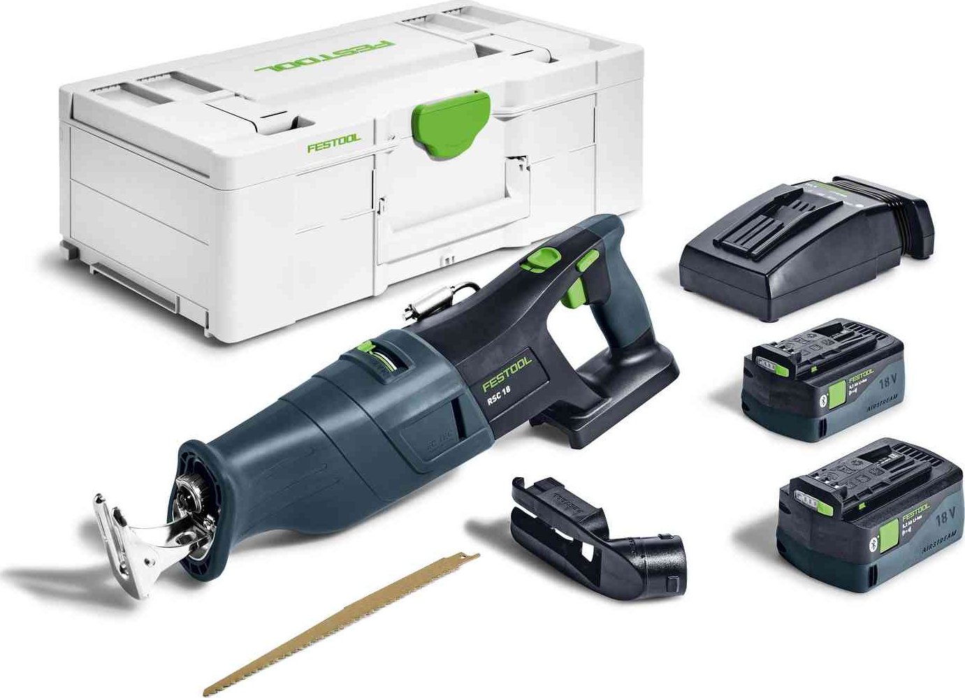 Festool RSC 18 5,0 EB-Plus 2x 5,0 Ah + nabíječka + kufr od 10 832 Kč ...