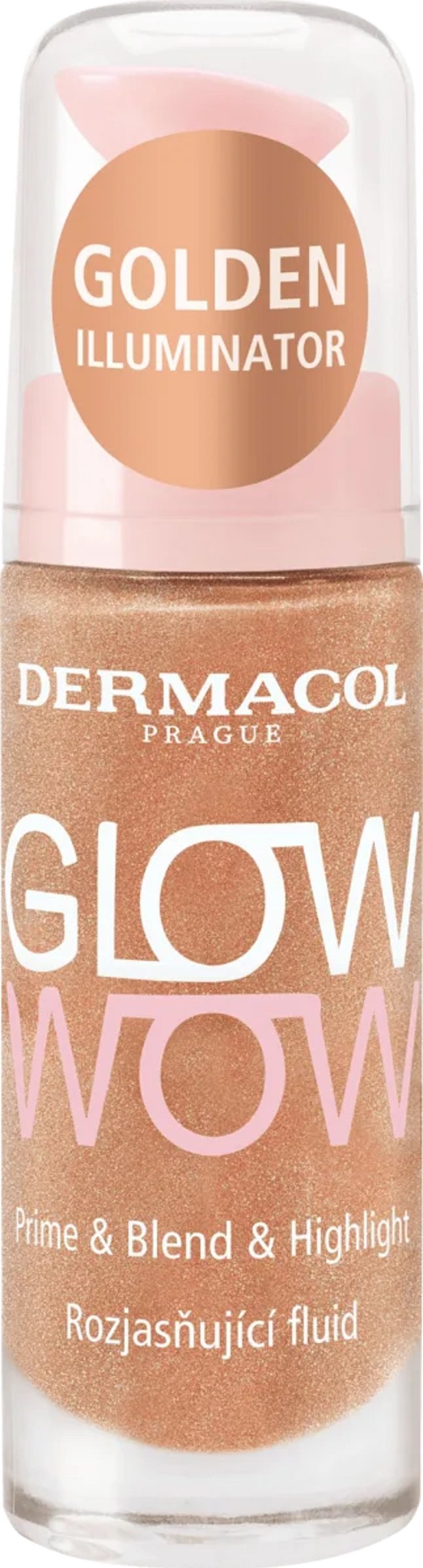Dermacol Glow Wow Prime & Blend & Highlight rozjasňující fluid 20 ml od ...