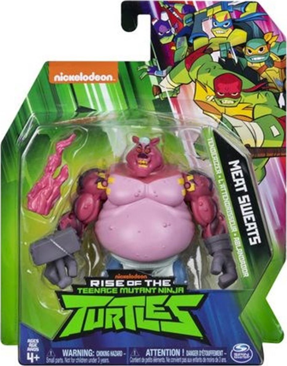 Nickelodeon Rise of the Teenage Mutant Ninja Turtles 10 cm Meat Sweats ...