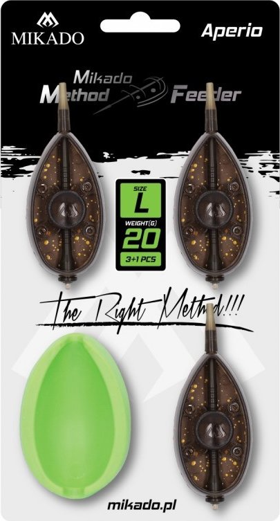 Mikado Method Feeder Aperio sada krmítek L 3x 15 g od 155 Kč - Zbozi.cz
