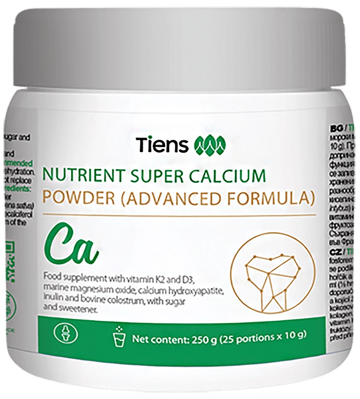 Tiens Nutrient Super Calcium Powder Advanced Formula 250 g od 1 797 Kč ...