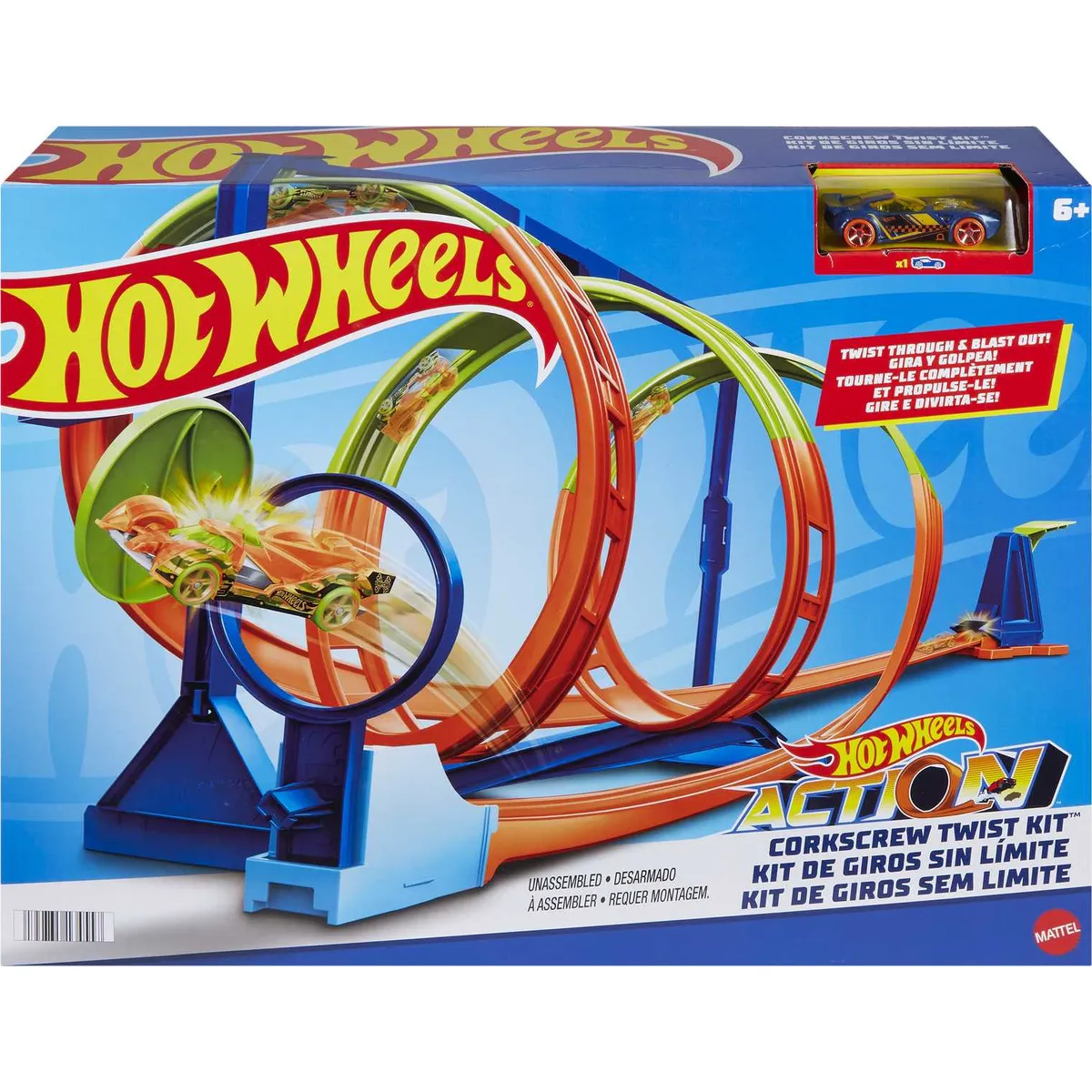 Foto Autodráha Hot Wheels Action HMX41 Vývrtková dráha - Zbozi.cz