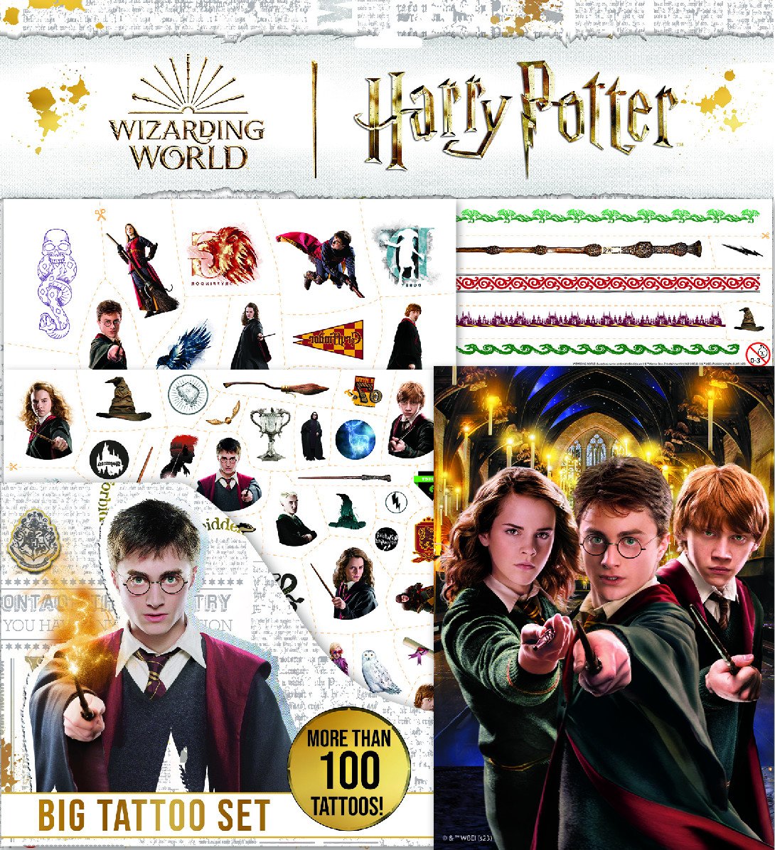 JIRI MODELS 3431-3 velký set s tetováním Harry Potter od 97 Kč - Zbozi.cz