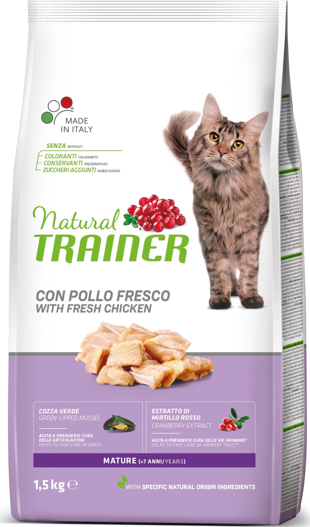 Trainer Natural Cat Mature Chicken 1,5 kg - Zbozi.cz