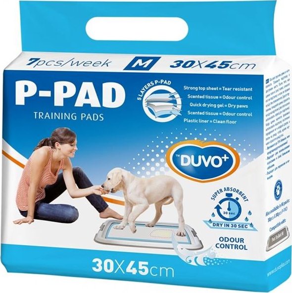 Duvo+ P-Pad Training Pads 7 ks 45 x 30 cm od 36 Kč - Zbozi.cz