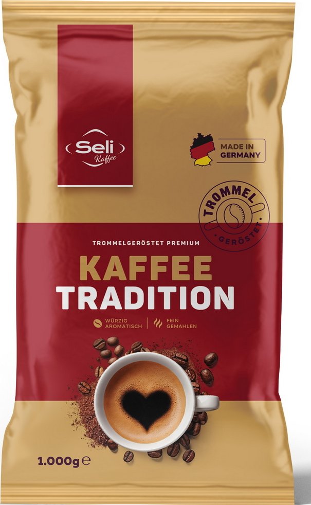 Seli Kaffee Tradition mletá 1 kg - Zbozi.cz