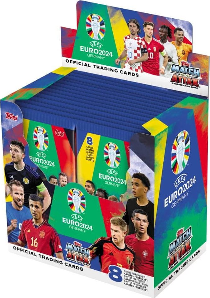 Topps UEFA EURO 2024 Germany Booster Box od 1 250 Kč - Zbozi.cz