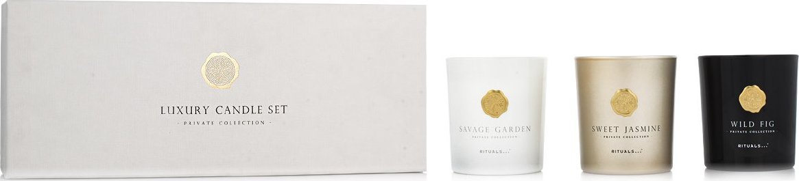 Rituals Private Collection Candle Set Medium 3 ks Savage Garden/Wild ...