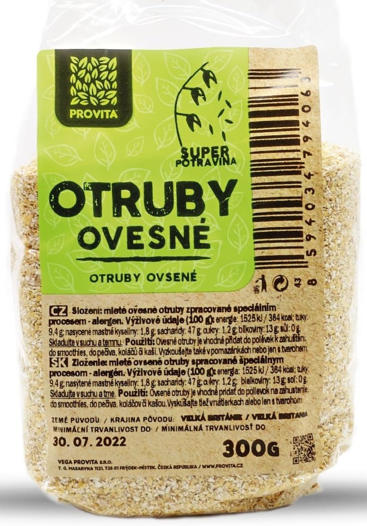 Provita Otruby ovesné 300 g od 20 Kč - Zbozi.cz