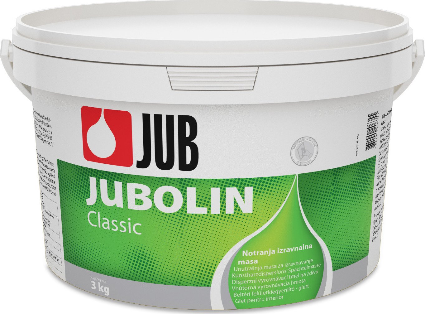 Jub Jubolin Classic bílý 25 kg od 525 Kč - Zbozi.cz