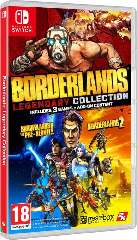 Borderlands: Legendary Collection Nintendo Switch od 330 Kč - Zbozi.cz