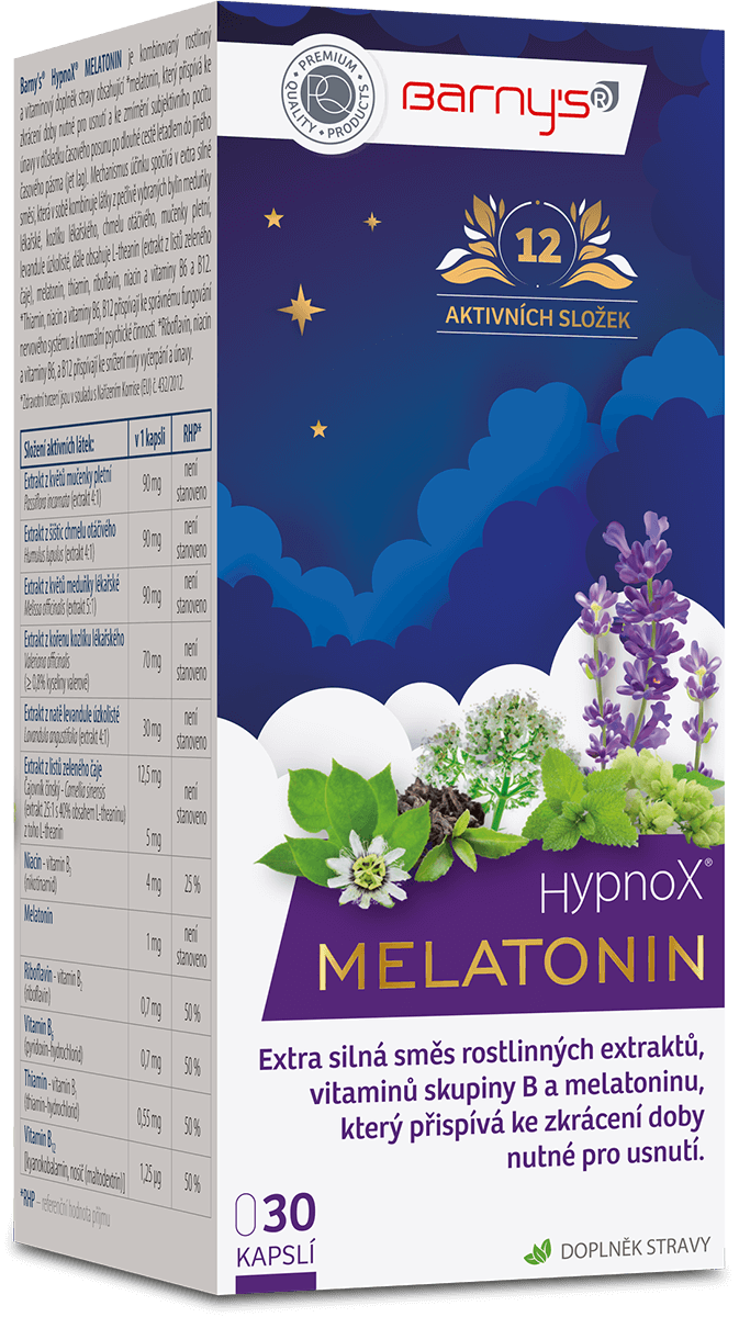 Barny's Hypnox Melatonin 30 cps. - Zbozi.cz
