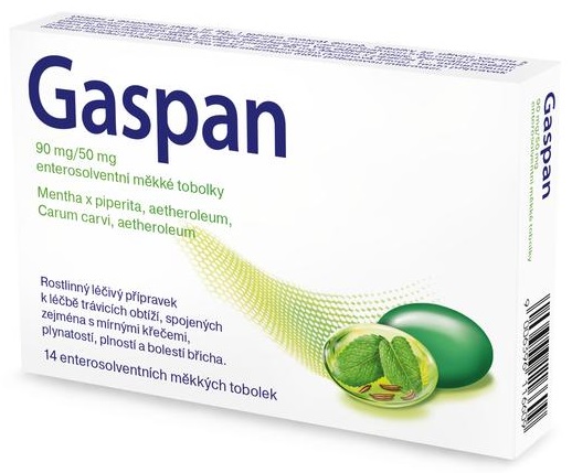 Schwabe Gaspan 90 mg/50 mg 14 cps. od 116 Kč - Zbozi.cz