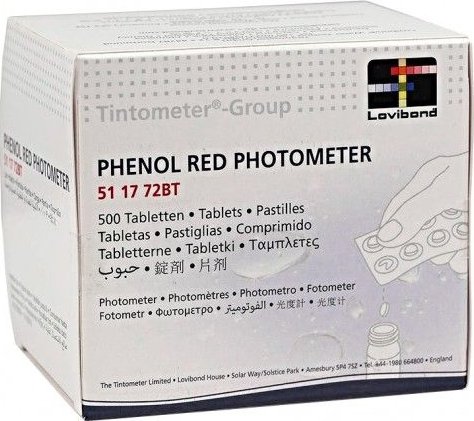Lovibond Phenol Red Photometer 03019 reakční tablety pro fotometry 25x ...