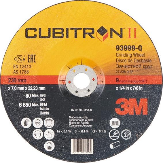 3M Cubitron II 93999-Q 230 mm od 646 Kč - Zbozi.cz