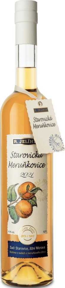Rudolf Jelínek Starovická Meruňkovice 2021 42 % 0,7 l - Zbozi.cz