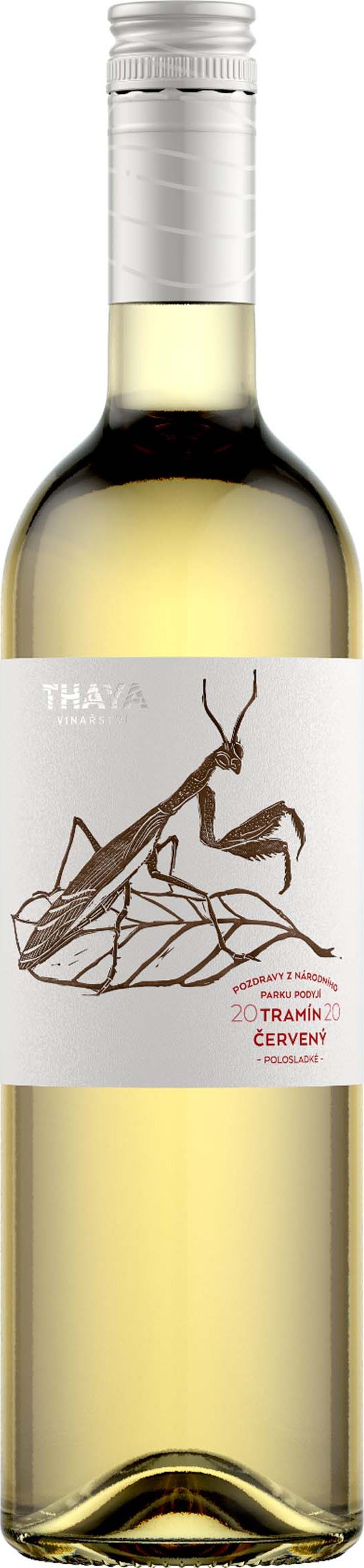 Vinařství Thaya Tramín červený 2021 pozdní sběr 0,75 l - Zbozi.cz