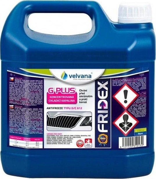 Velvana Fridex G PLUS G12 3 l červený od 298 Kč - Zbozi.cz