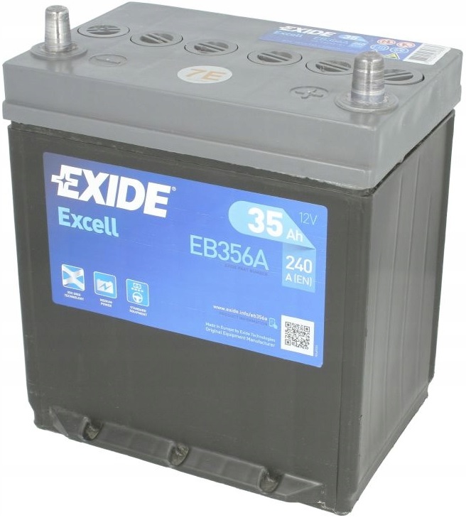 Exide Excell EB356A 12V 35Ah 240A od 1 091 Kč - Zbozi.cz