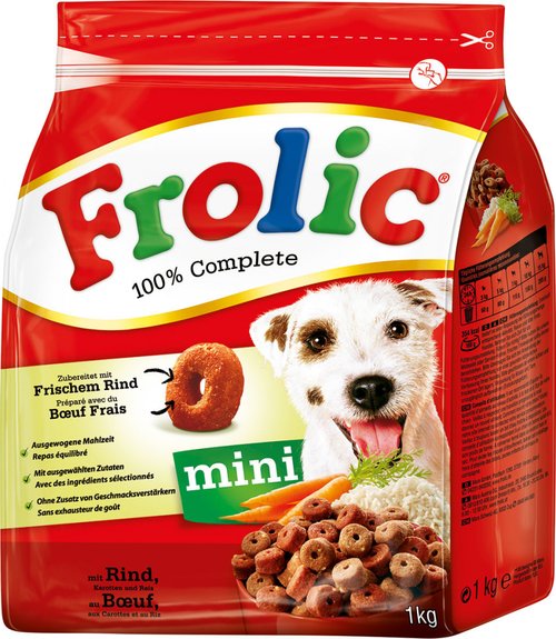 Frolic Dog Mini Beef, 1 kg - Zbozi.cz