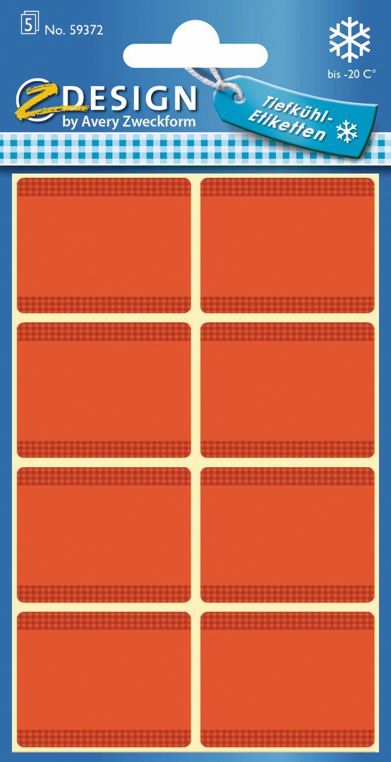 Avery Zweckform 59372 červené 40 ks 36 x 28 mm od 16 Kč - Zbozi.cz