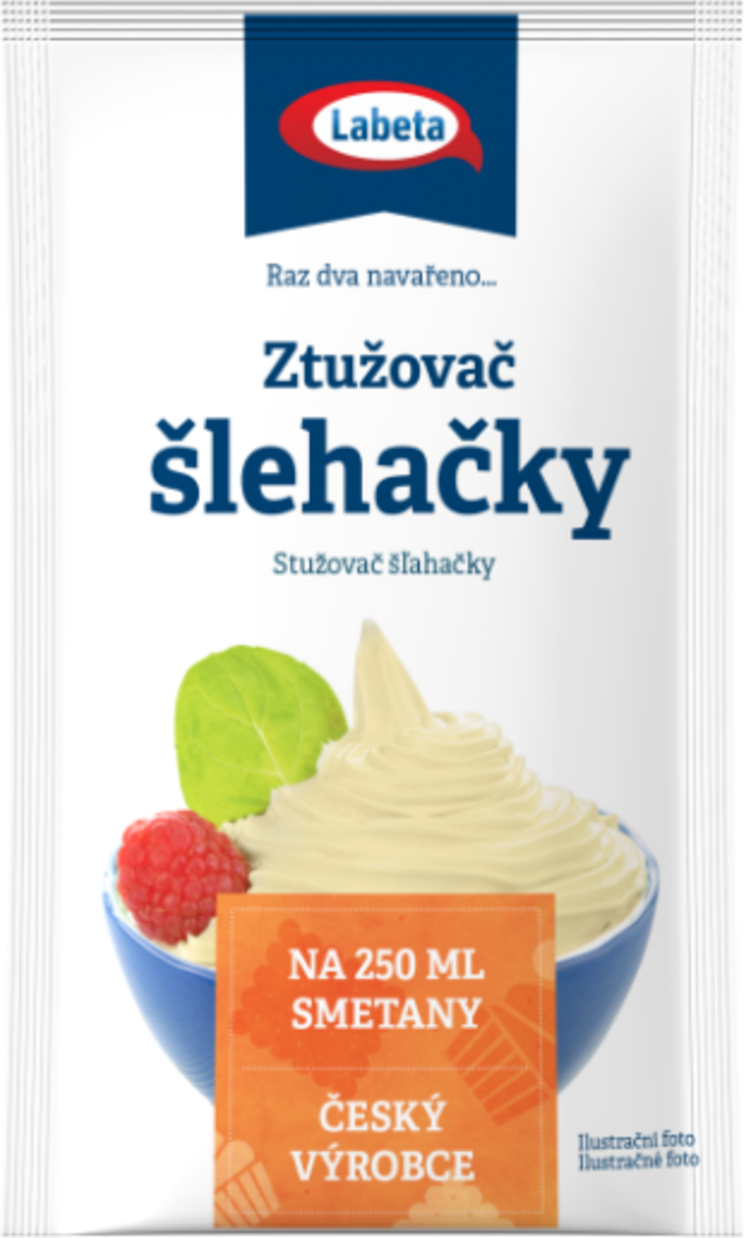 Labeta Ztužovač šlehačky 13 g od 5 Kč - Zbozi.cz