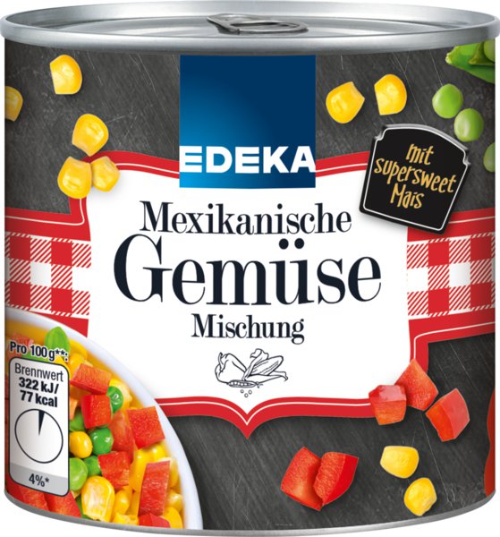Edeka Mexická zeleninová směs 300 g - Zbozi.cz