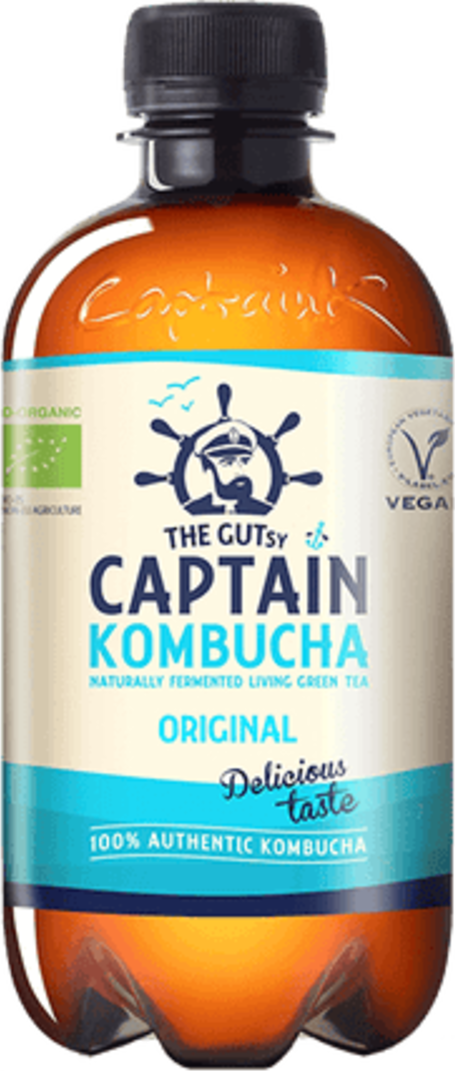 The GUTsy Captain Kombucha originál BIO PET láhev od 45 Kč - Zbozi.cz