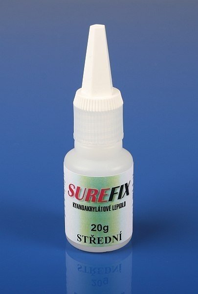 Surefix Střední vteřinové lepidlo 20 g od 95 Kč - Zbozi.cz