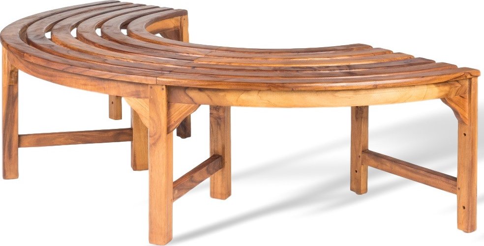 Fakopa Agnes II kruhová lavice 168 cm teak - Zbozi.cz